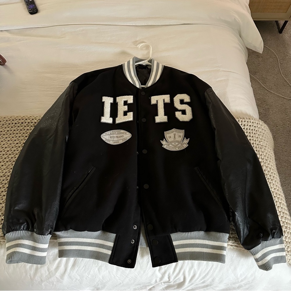 Iets Frans Logo Varsity Jacket - Gem